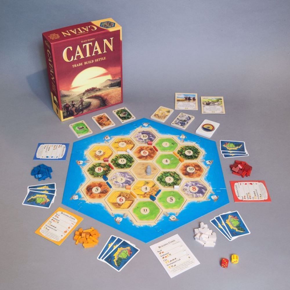 CATAN Shop | Catan Base Game and Grain Tote Bundle