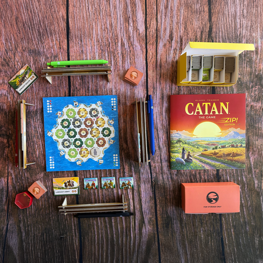 Catan Zip Edition Portable Board Game Set | CATAN Shop